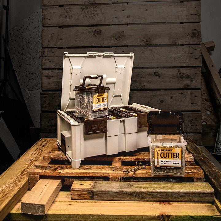 SSC2 Reisser Cutter Screw Tubs & Storage Case – Reisser Crate Mate